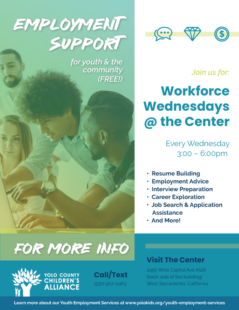 Youth Employment Services - Yolo County Children's Alliance